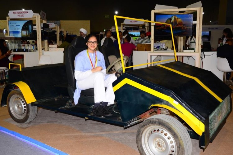 amity student made solar powered multi utility vehicle for farmers ...