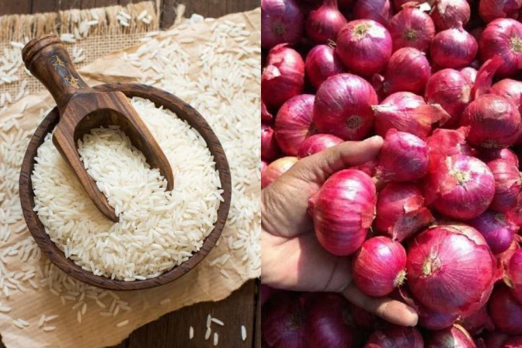 india government removed restriction on minimum export price of onion and basmati rice | केंद्र ...